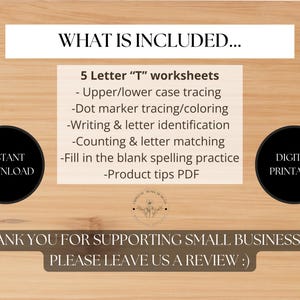 ABC Tracing, Letter T Practice, Letter Identification, Letter Matching ...