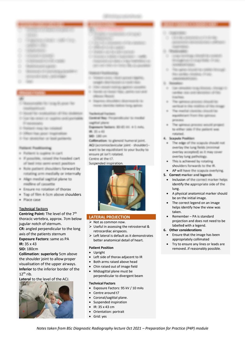 Respiratory System - Anatomy, Chest X-ray Imaging Positioning, Review ...