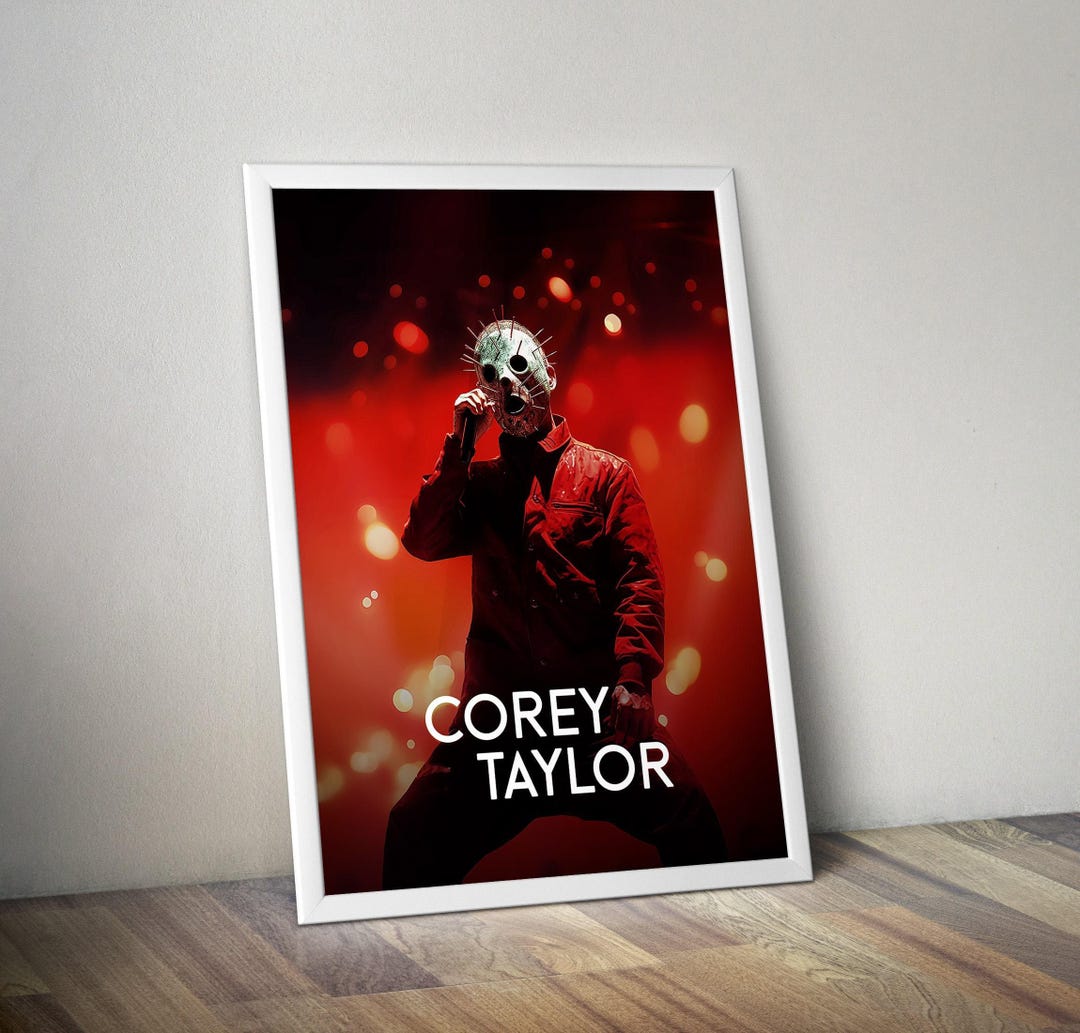 Corey Taylor Poster Print Artist Illustration Poster Artist Poster ...
