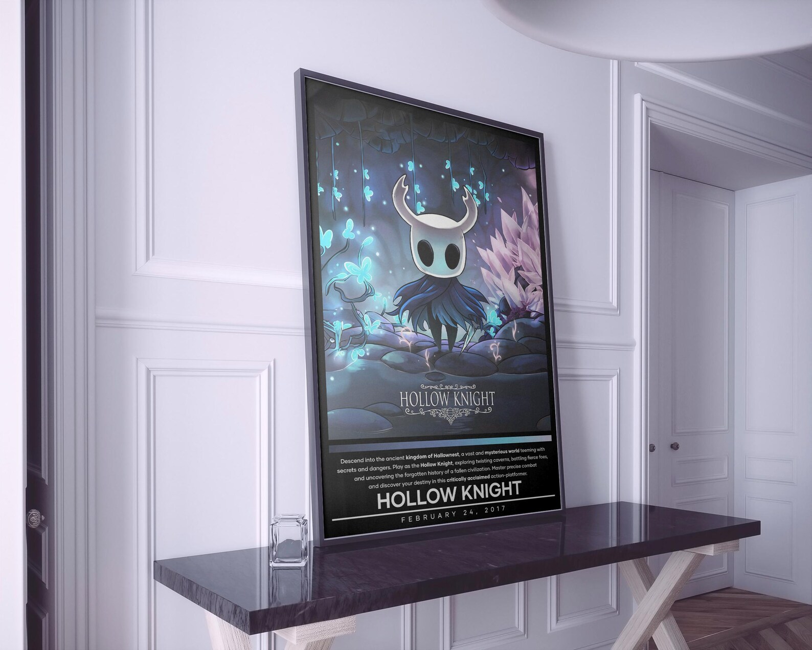 Hollow Knight Poster Hollow Knight Print Gaming Poster Print 4 Colors ...