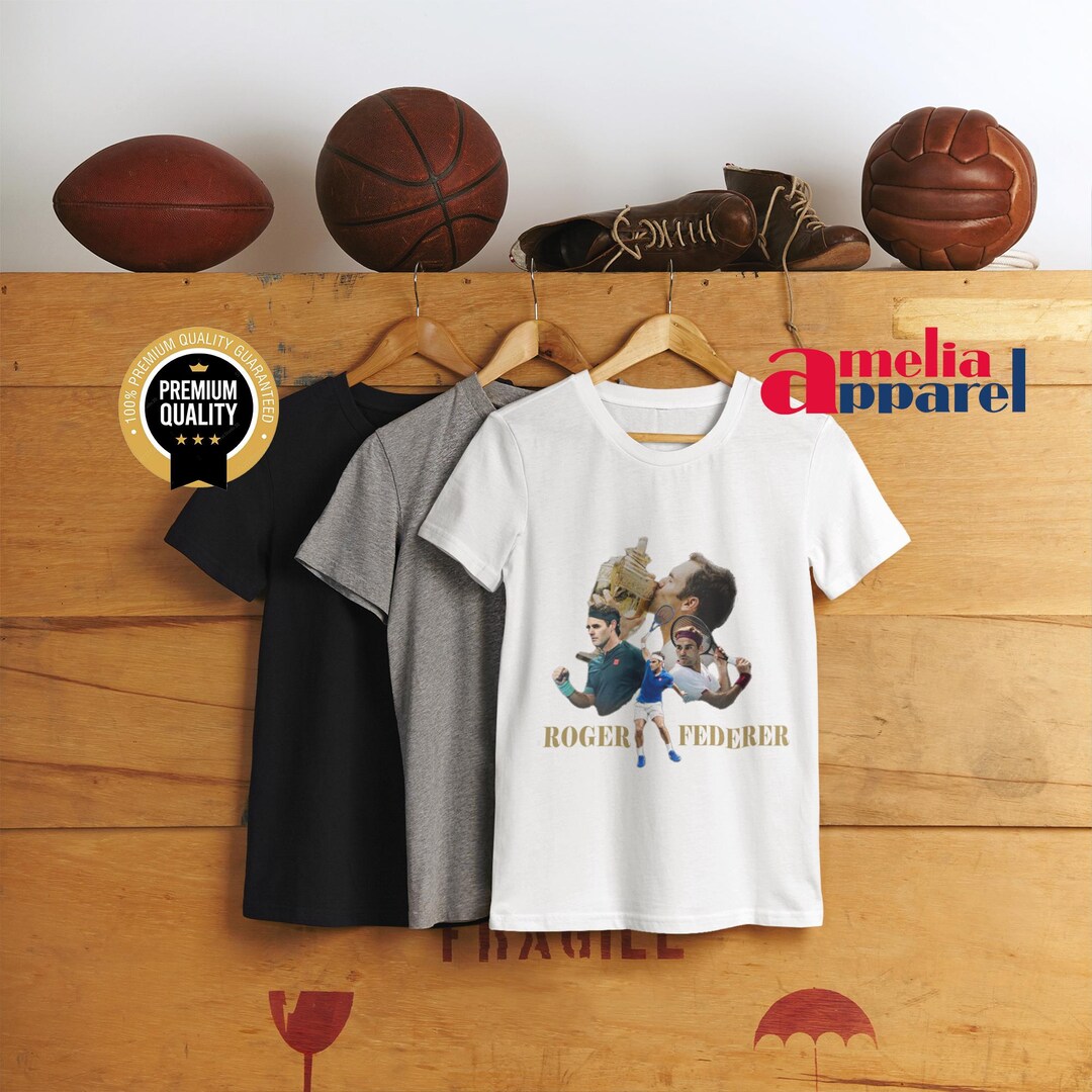 Limited Custom Roger Federer T-shirt, Tennis Lover Shirt, the GOAT ...