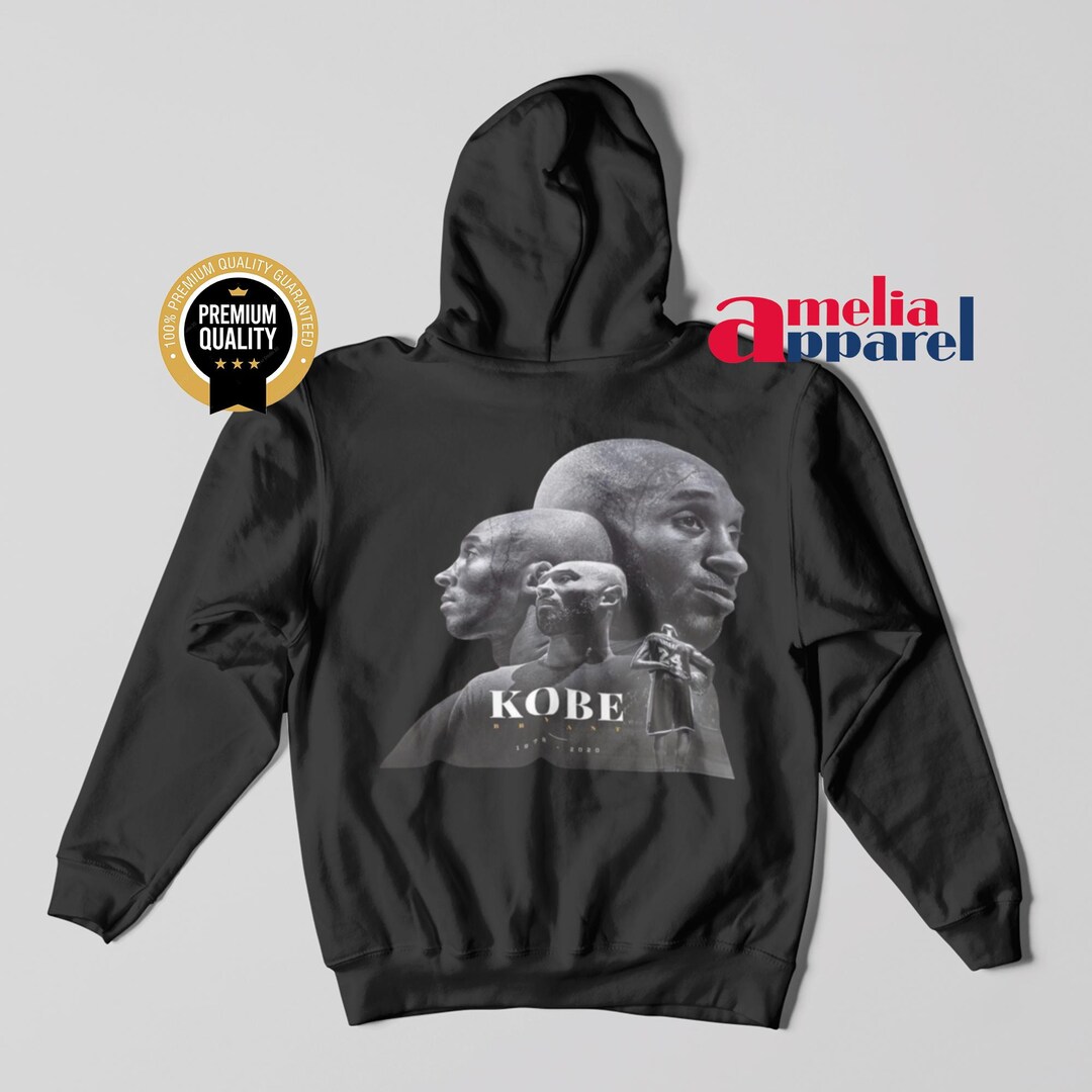 Kobe Bryant Hoodie - Vintage Basketball Hoodie - Los Angeles Sweater ...