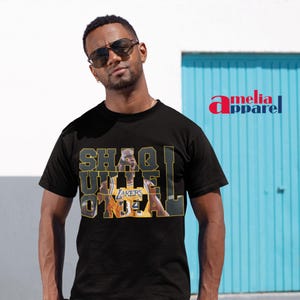 Limited Shaquille O'neal T-shirt - 90s Bootleg Shirt - LA Laker Shirt ...