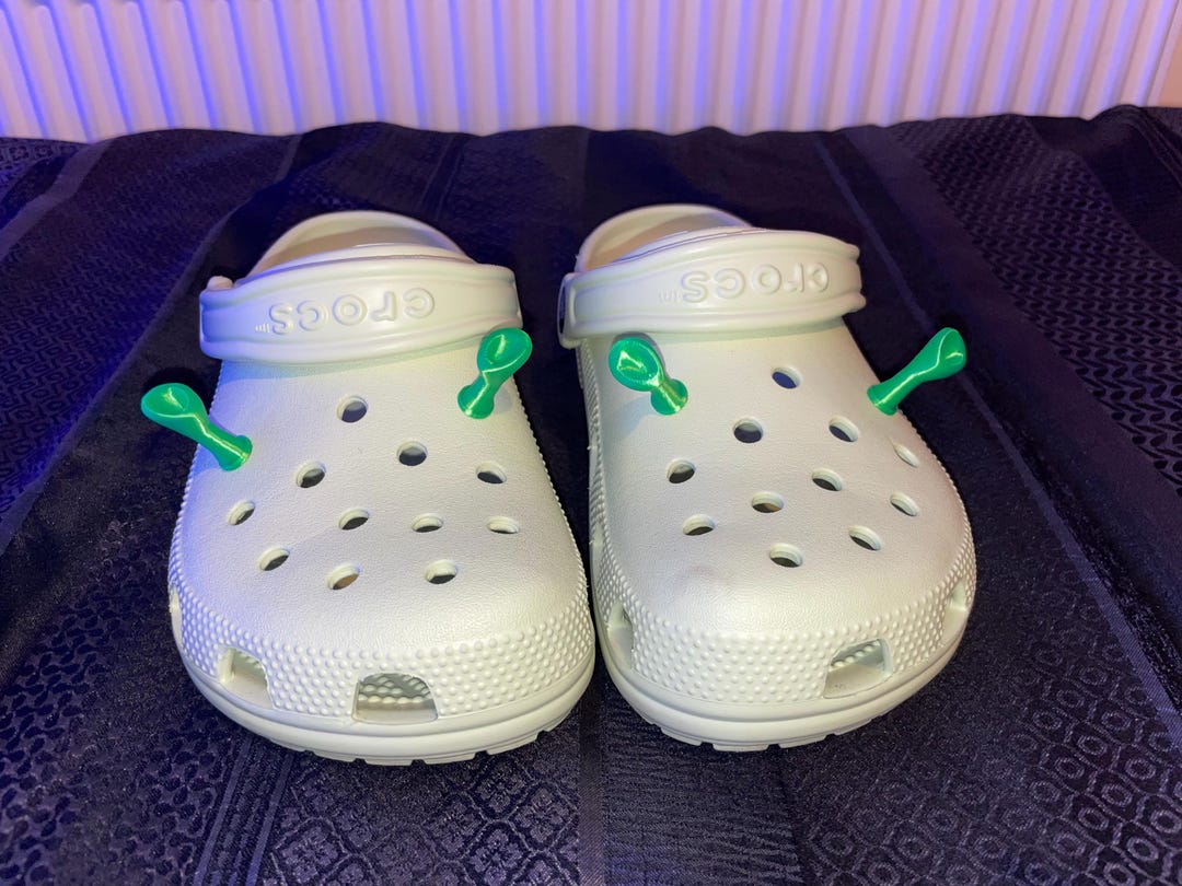 Shrek Ear Crocs – Ogre Cosplay Shoe Accessories – Funny Swamp Lover ...