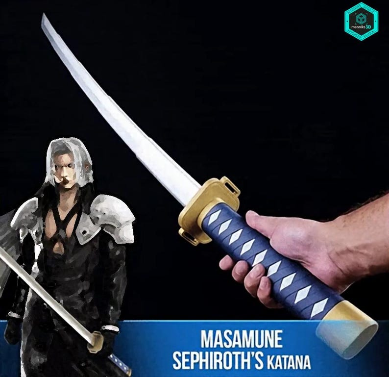 Masamune – Sephiroth’s Long Katana – Inspired by Final Fantasy VII ...