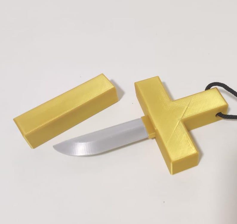 Dracule Mihawks Cross Knife One Piece Anime Cosplay Dagger Hawkeye ...