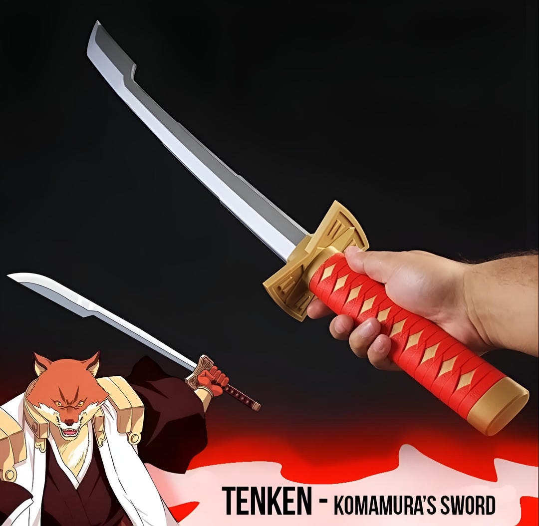 Tenken – Komamura’s Katana – Collapsing Sword – Inspired Cosplay ...