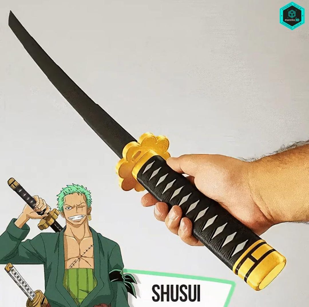 Shusui – Zoro’s Legendary Katana – One Piece Cosplay Sword Replica - Etsy