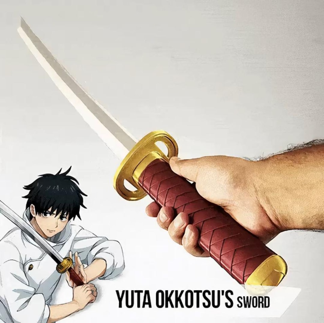 Yuta Okkotsu’s Collapsing Katana – Jujutsu Kaisen Anime Cosplay Sword ...