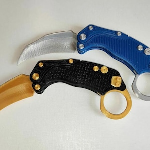 Gravity Karambit – Enjoyable Stress-relief –optional Colors - Inspired by Csgo/valorant ...