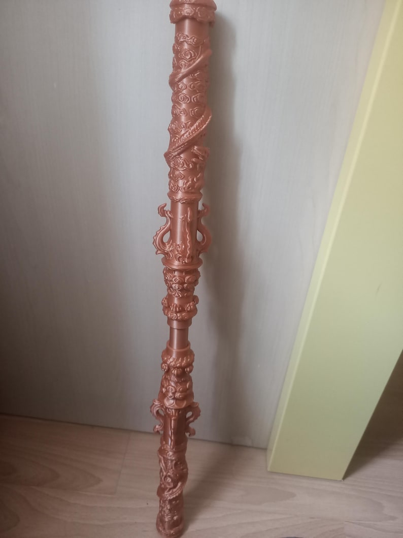 Extendable Wukong Staff: Black Myth Cosplay Prop - Ruyi Jingu Bang - Etsy
