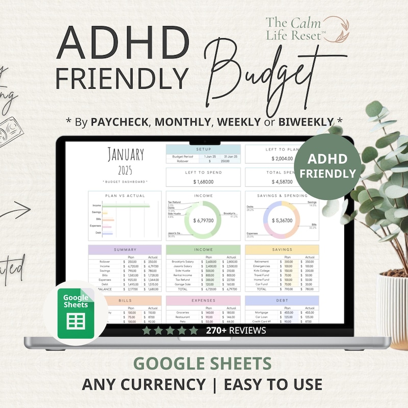 2026 Planner Cash Budget - Etsy