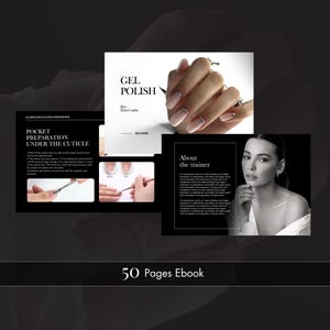 Nail Training Editable Guide Template Nail Tech Training Manual Nails ...