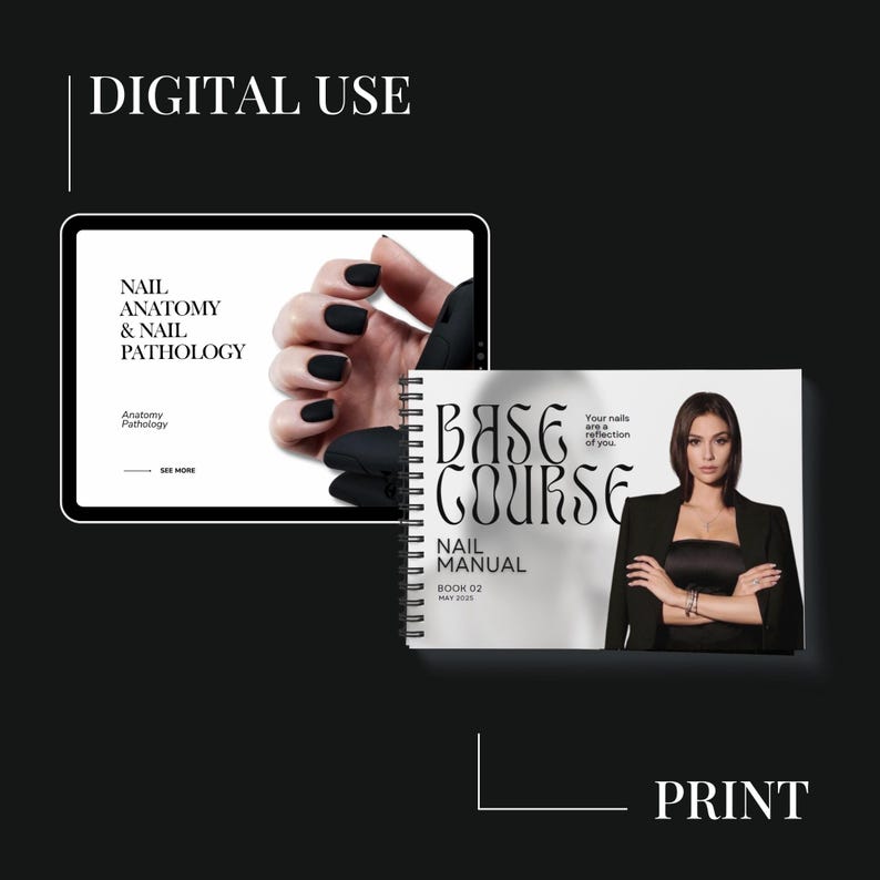 Nail Tech Training Manual: Editable Nail Course Guide (A5) - Etsy