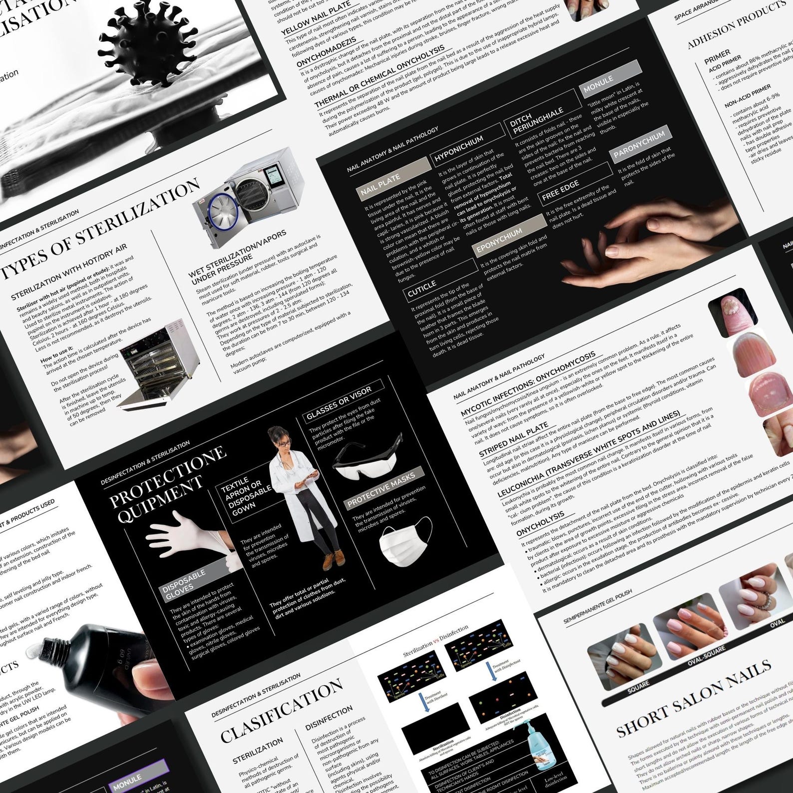 Nail Training Editable Guide Template Nail Tech Training Manual Nails ...