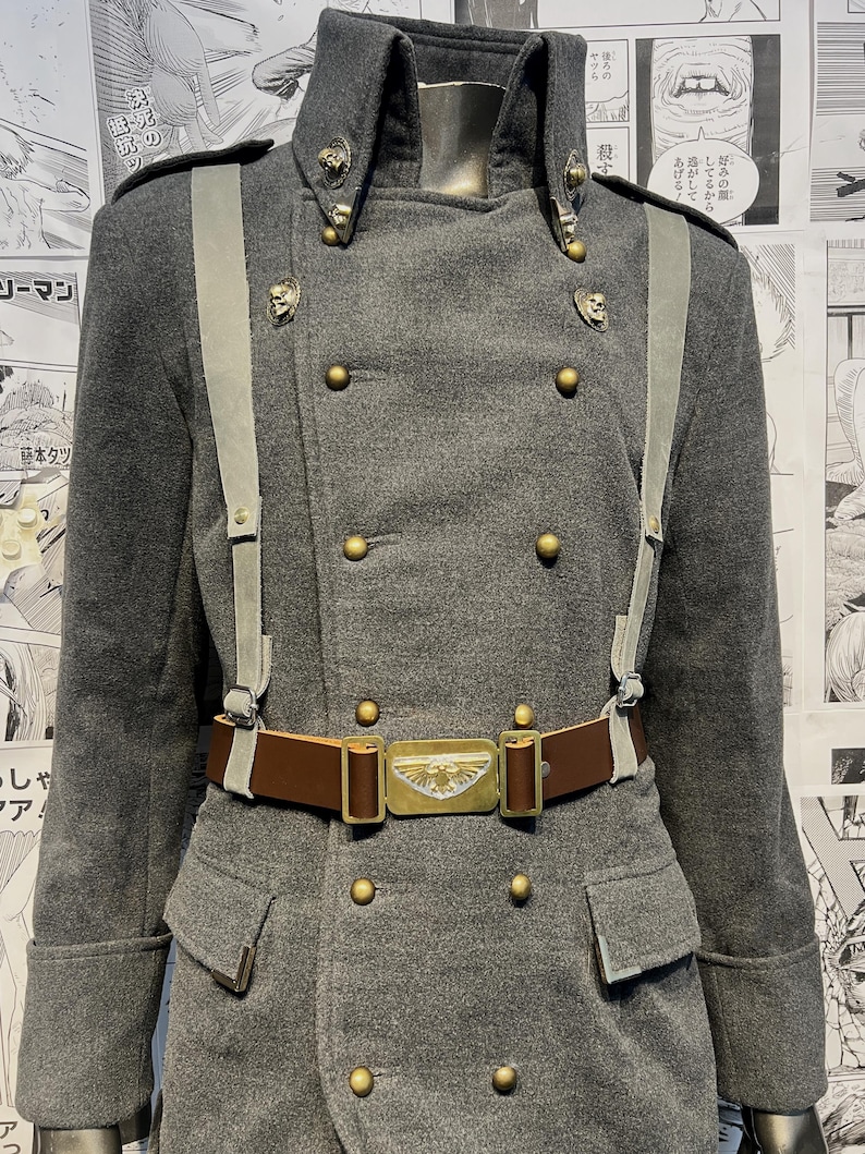 WH40K Cosplay,krieg Cosplay Costume: Linen & Leather Game Outfit - Etsy UK