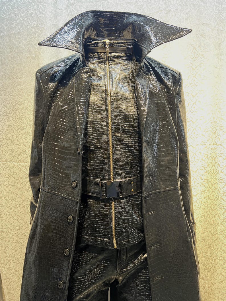 Resident Evil Albert Wesker Cosplay Costume: Snake Leather, Complete ...