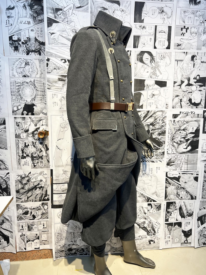 WH40K Cosplay,krieg Cosplay Costume: Linen & Leather Game Outfit - Etsy UK