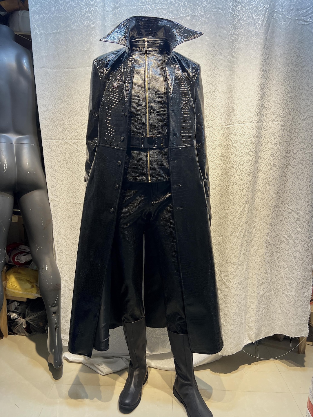Resident Evil Albert Wesker Cosplay Costume: Snake Leather, Complete ...