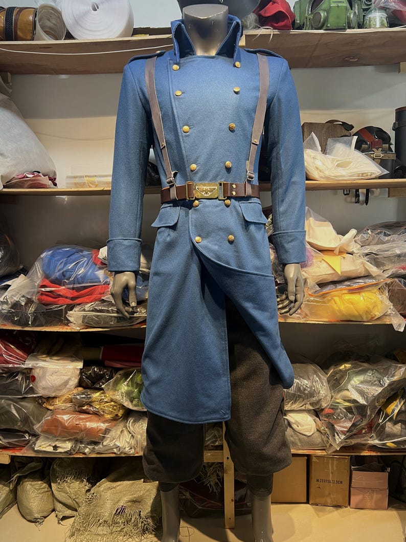 40K Cosplay WH40K Krieg Cosplay Costume: Linen & Leather Game Outfit - Etsy