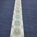 2'4" X 22' Faded Green Handmade Extra Long Runner 2x22, Beige Handwoven ...