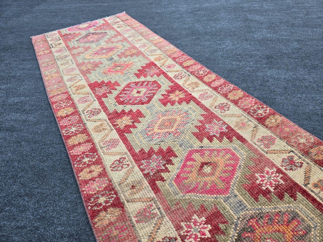 14' Foot Long Rug Runner 2'7" X 13'6" Herki Runner Rug Persian Hallway ...