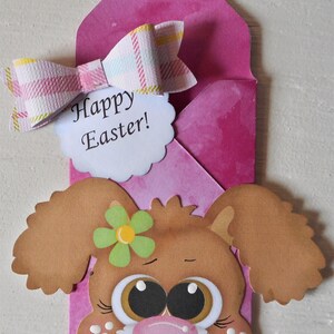 Easter Bunny Gift Card/treat Holder Handmade Premade Scrapbook ...