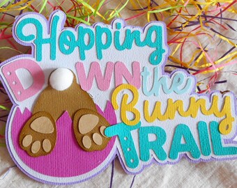 Easter Handmade Title 4 Scrapbook Pages Cards | Etsy