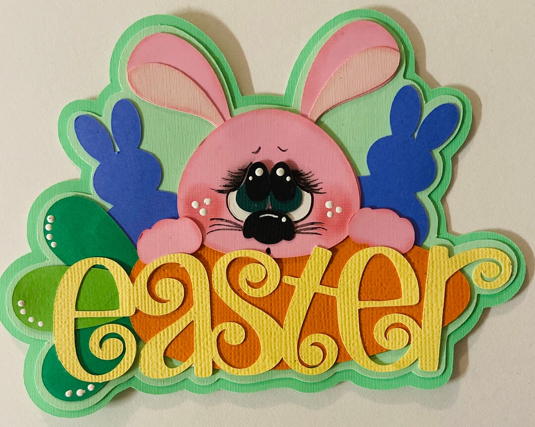 Easter Handmade Title 4 Scrapbook Pages Cards - Etsy