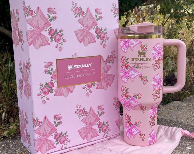 Love Shack Fancy Stanley Cup - Stanley X Loveshackfancy Custom Tumbler ...