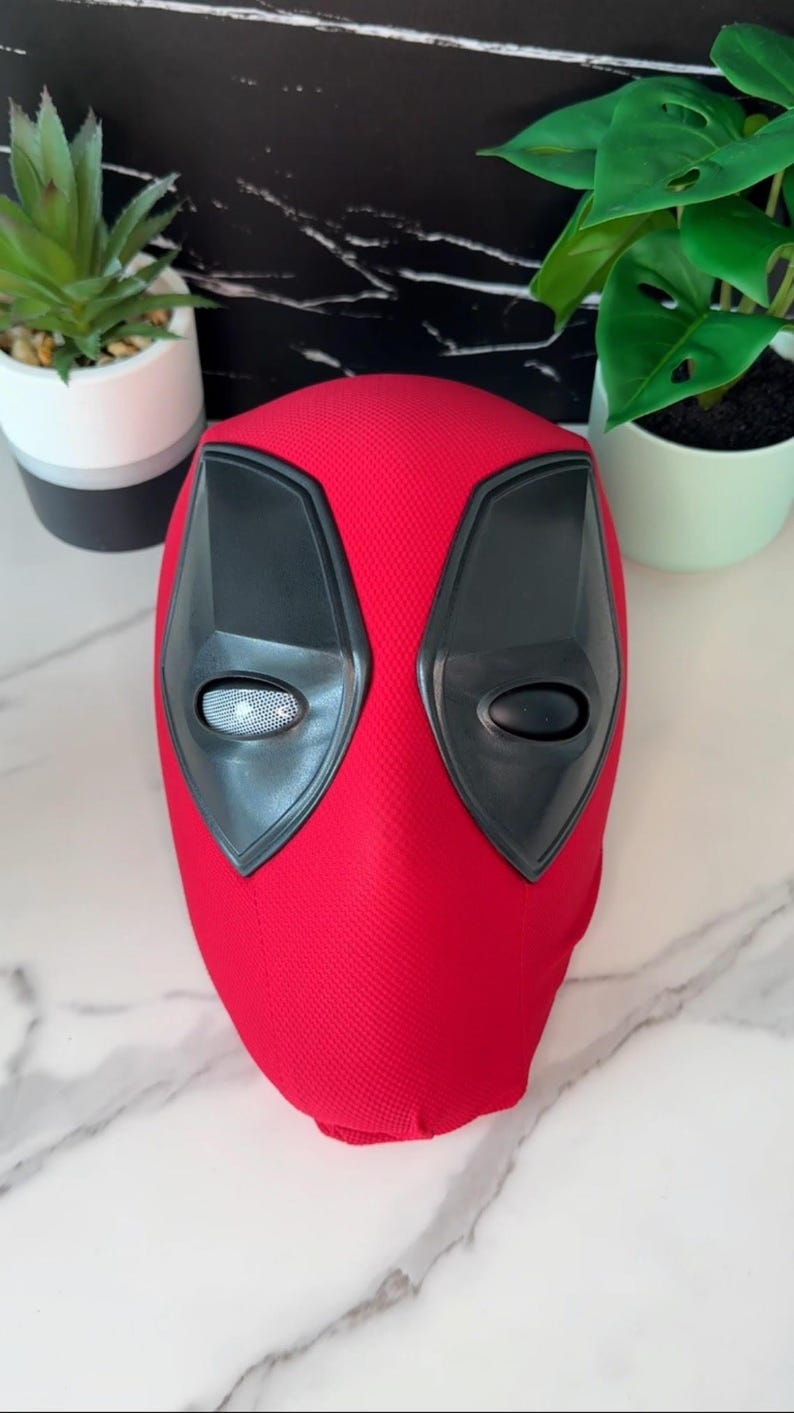 Exclusive Deadpool Mask With Remote Controlled Eyes Authentic Cosplay ...