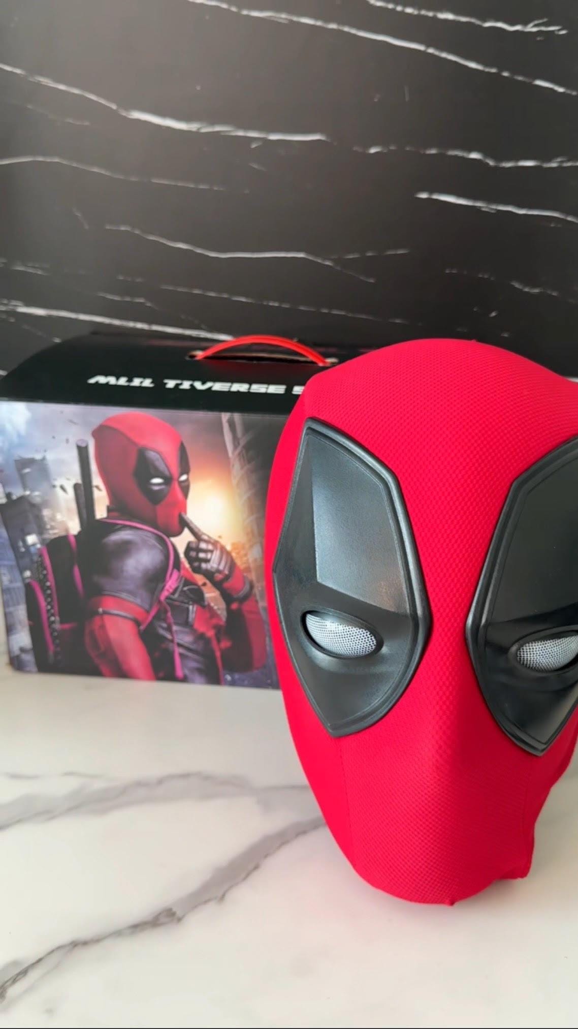 Exclusive Deadpool Mask With Remote Controlled Eyes Authentic Cosplay ...