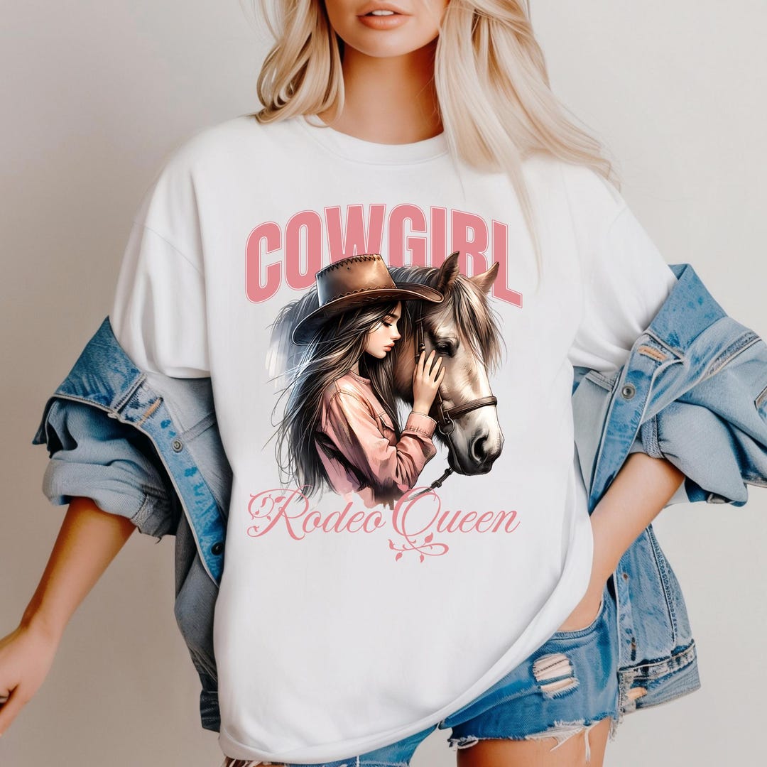 Western Cowgirl Rodeo Queen Png,cowgirl Quote Png,vintage Cowgirl Rodeo ...