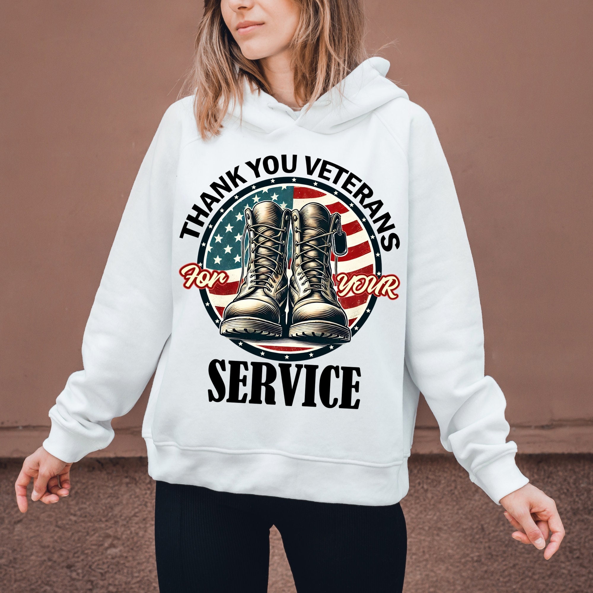 Retro Thank You for Your Service Png, Veterans Design Png, Sublimation ...