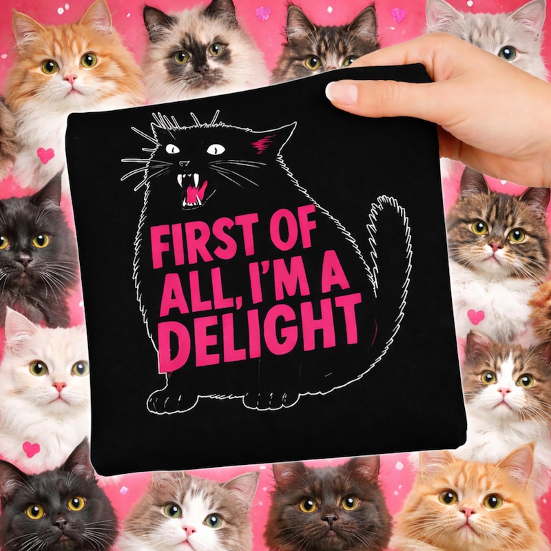 I M a Delight Cat - Etsy