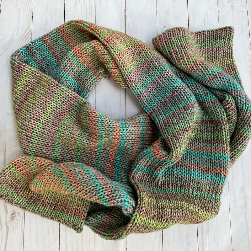 Colorful Scarf - Etsy