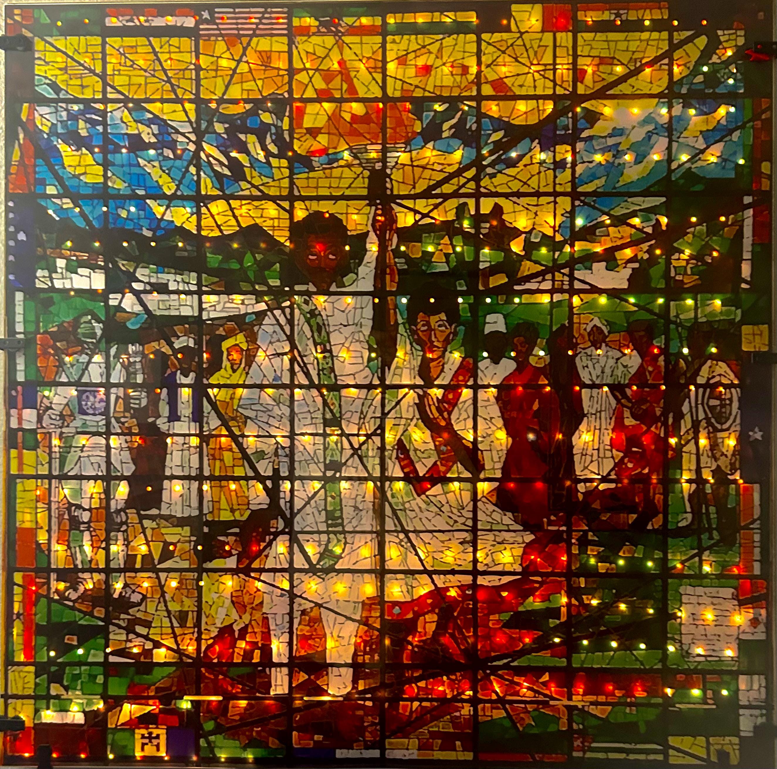 Stunning Afework Tekle 25x25 Wall Art Backlit - Etsy