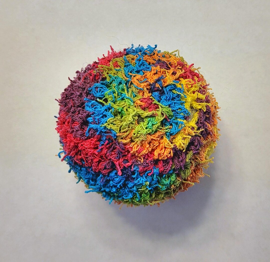 Cotton Stress Ball for Hair Pulling | Soft and Scrubby Texture - Etsy