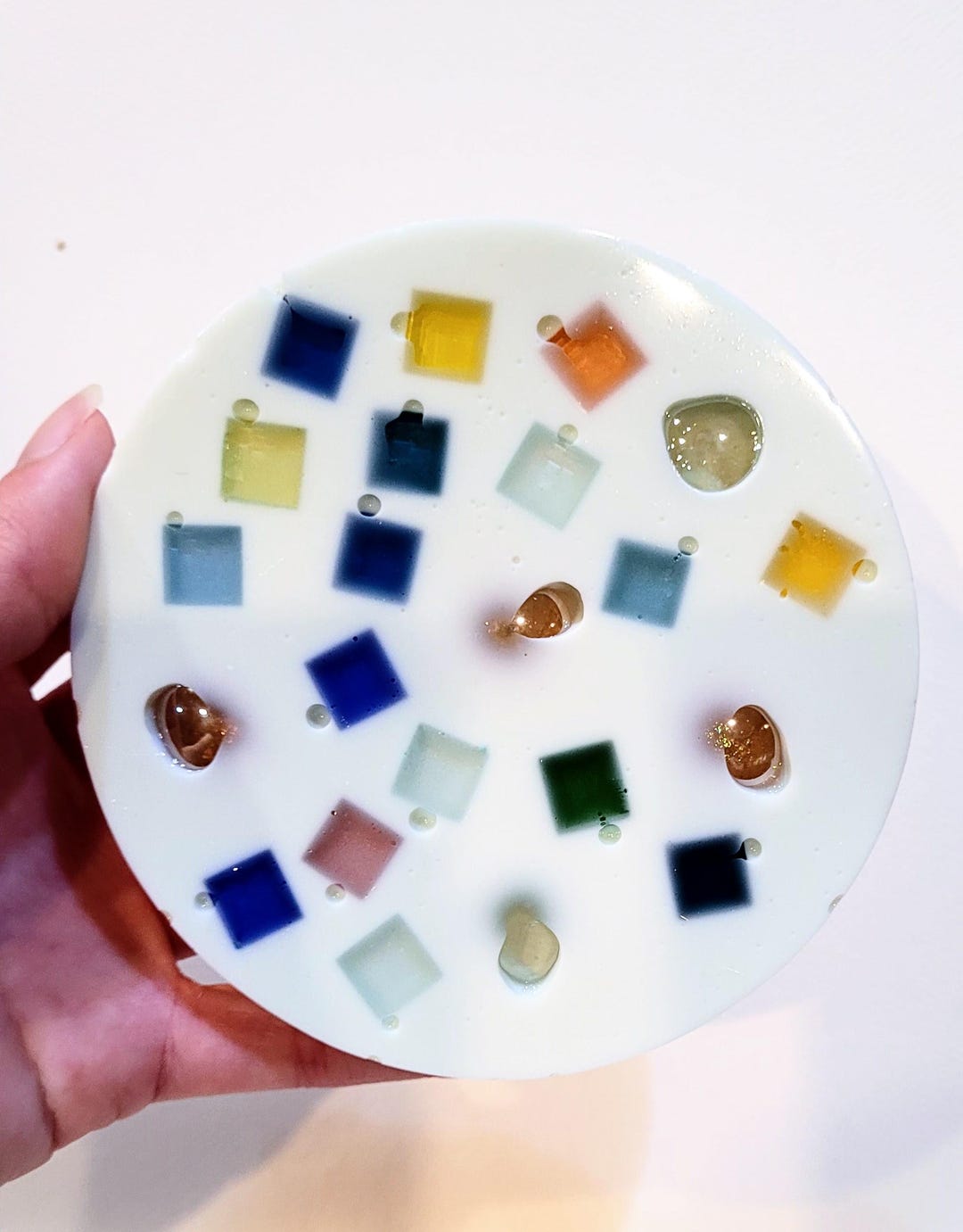 Reusable/remeltable Picky Pad With Mosaic Tiles and Half-marbles - Etsy