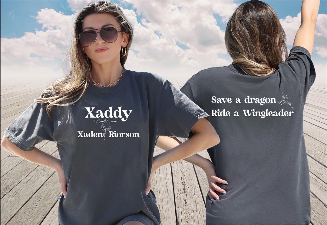 Xaddy, Xaddy Shirt, Xaden Riorson Comfort Colors Shirt, Xaden Fourth ...
