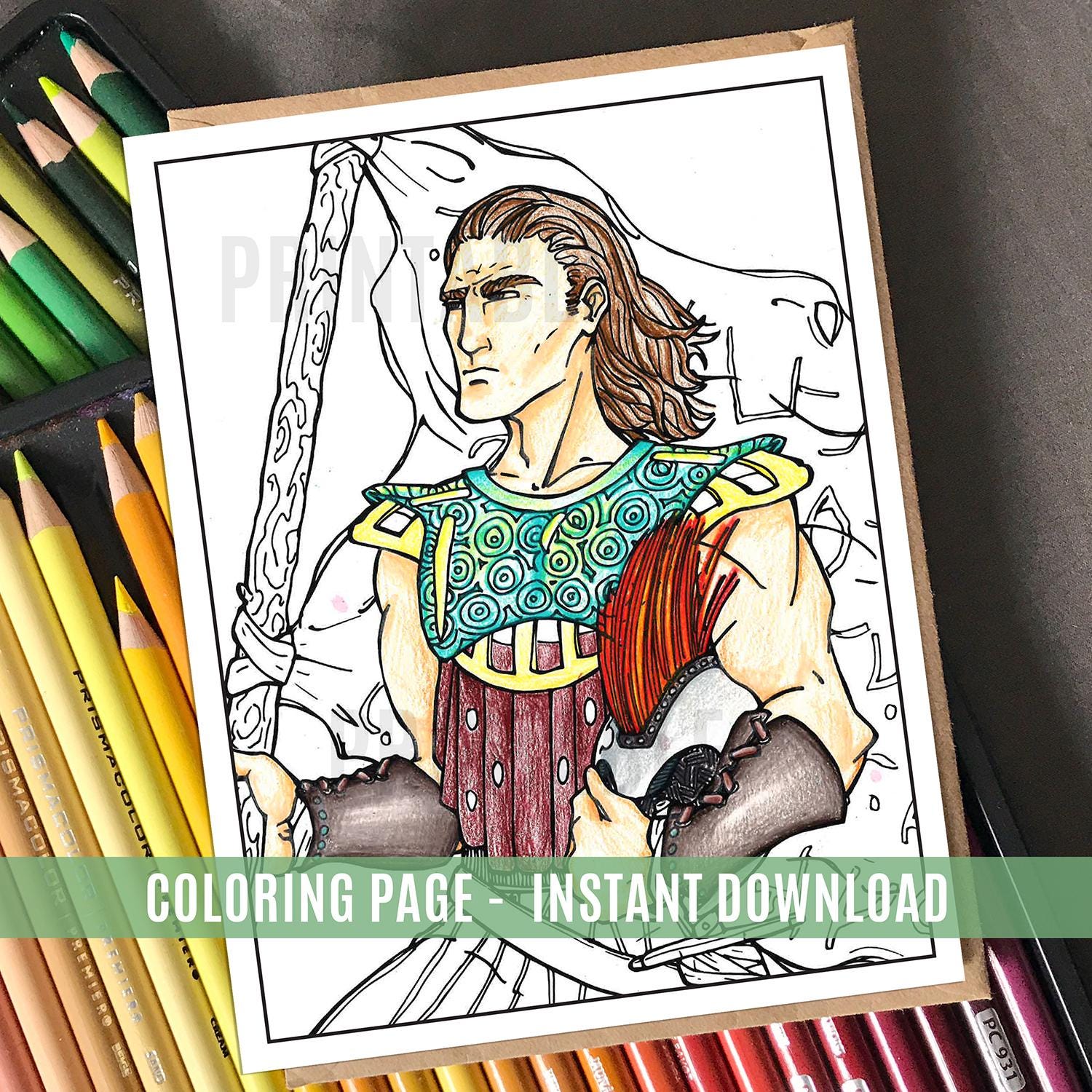 Captain Moroni - Printable Coloring Page - the Church of Jesus Christ ...