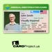 Visually Impaired Medical ID Card With Photo, Name & Date of Birth ...