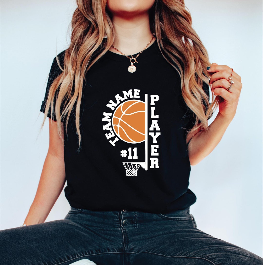 Custom Basketball Shirt, Personalized Basketball Shirt, Basketball Team ...