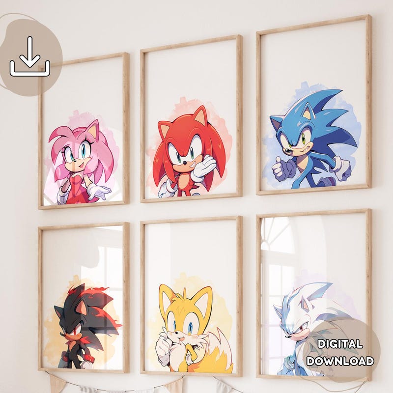 Sonic Poster - Etsy