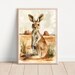 Set of 6 Nursery Desert Animal - Drawing Watercolor Poster, Prints for ...