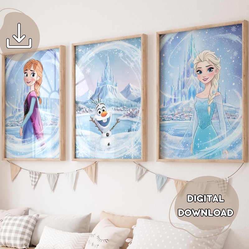 Frozen Poster - Etsy