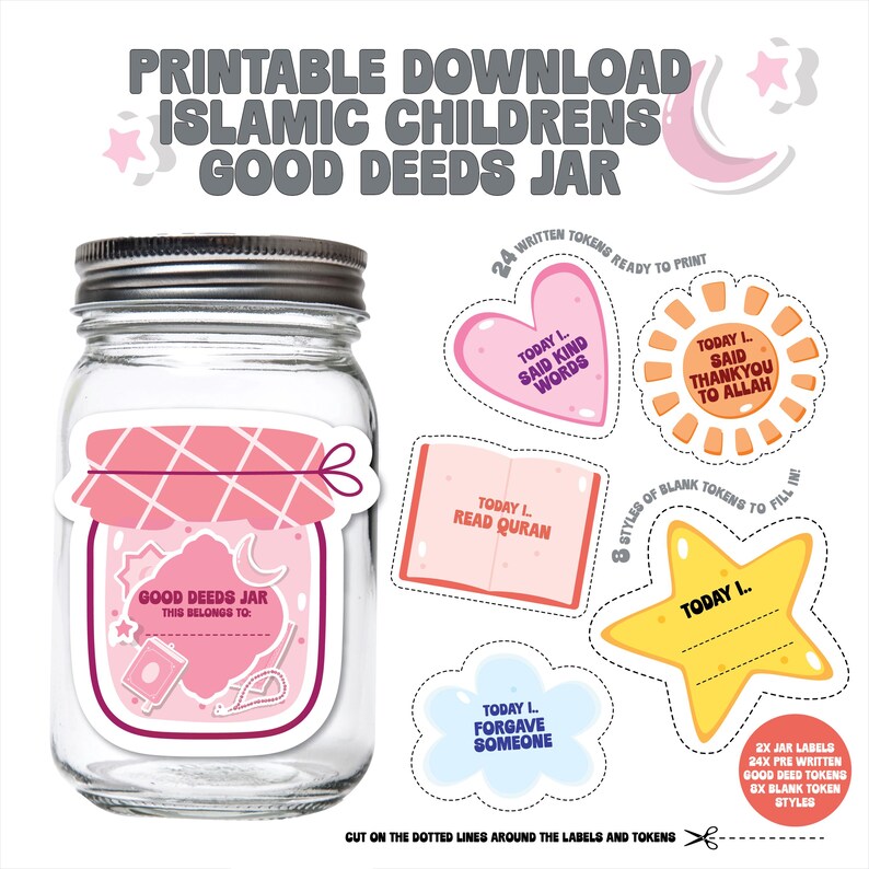 Islamic Kids Activity | Muslim Children’s Reward System & Islamic Fun ...