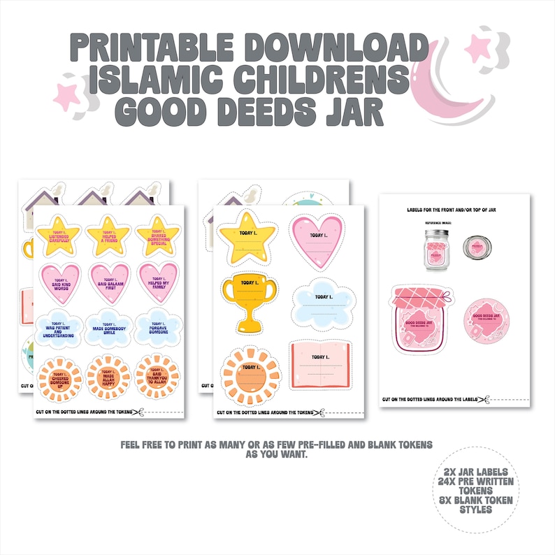 Islamic Kids Activity | Muslim Children’s Reward System & Islamic Fun ...