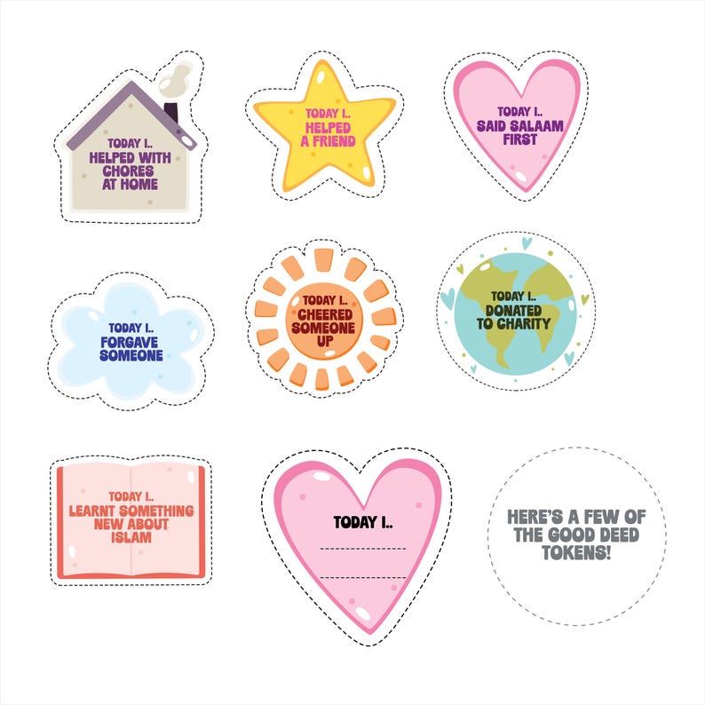 Islamic Kids Activity | Muslim Children’s Reward System & Islamic Fun ...