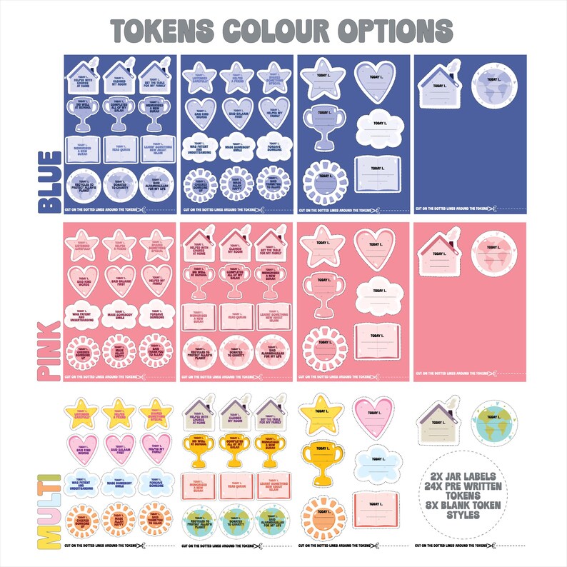 Islamic Kids Activity | Muslim Children’s Reward System & Islamic Fun ...